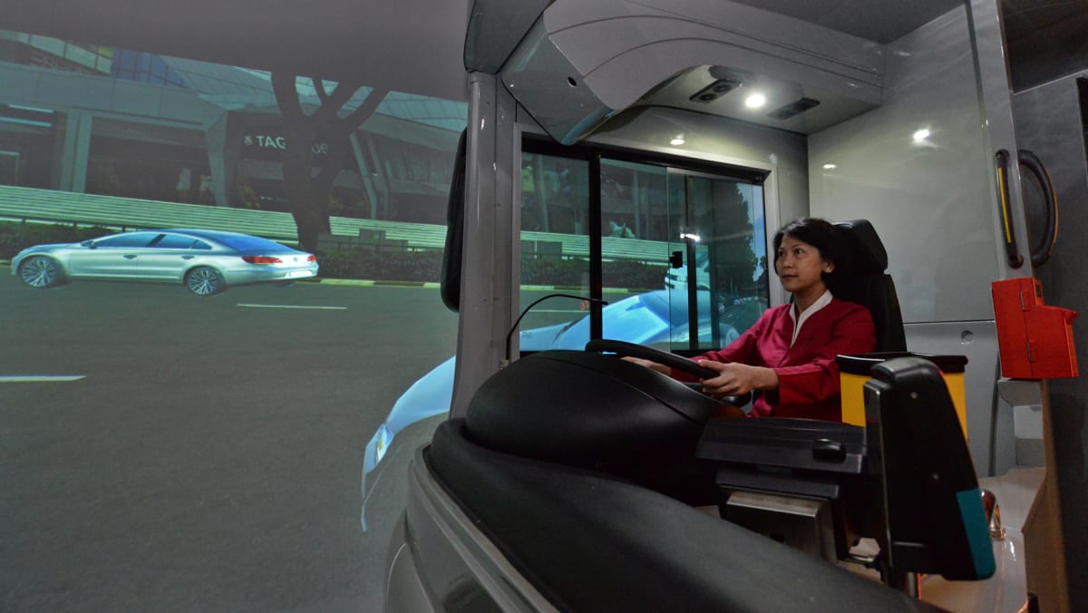 New SMRT training centre lets bus drivers learn via life-size ...