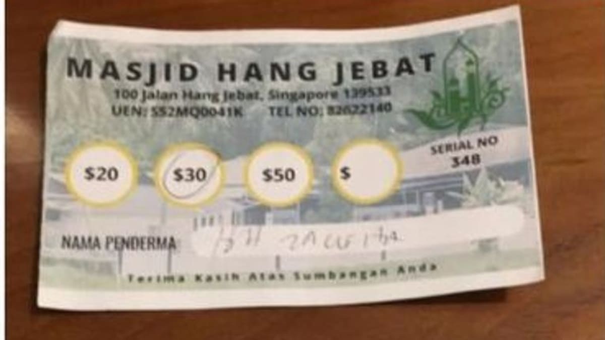 Masjid Hang Jebat sedia maklum tentang dakwaan resit palsu; kandungan ...