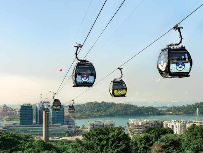 Sentosa has Pokemon-themed cable cars till Dec 31, ticketholders will ...