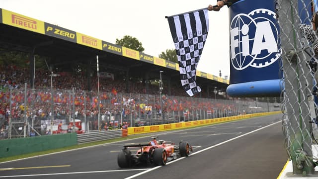 F1大奖赛：法拉利车队勒克莱尔再夺意大利站冠军 - 8world