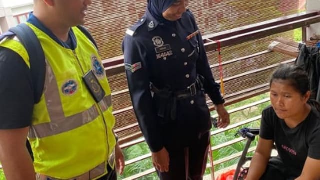 印尼女到马国当帮佣 遭恶雇主囚禁阳台 - 8world