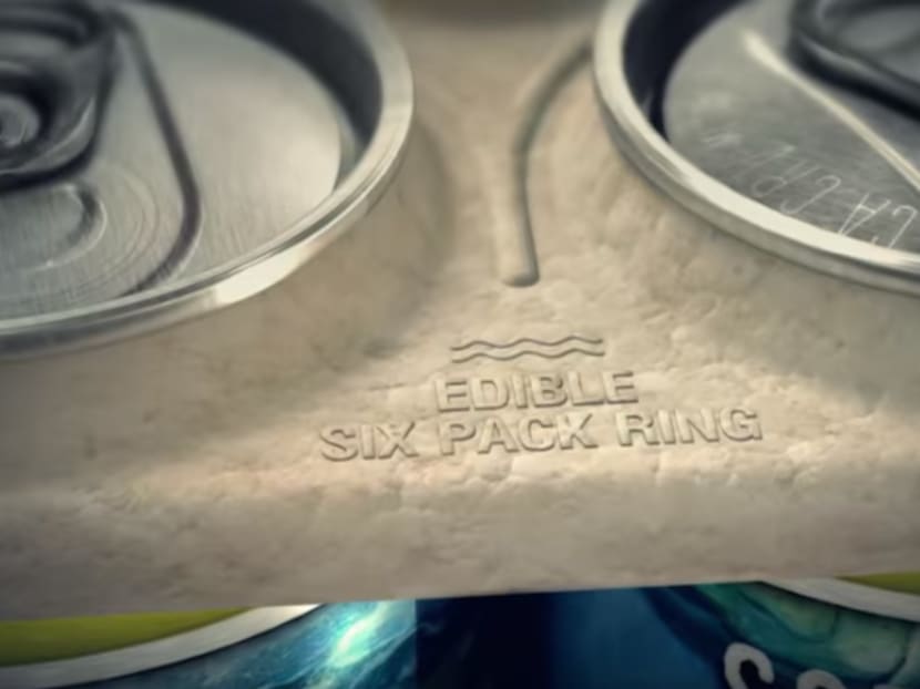 Edible six-pack rings seek to limit harm to sea life - TODAY