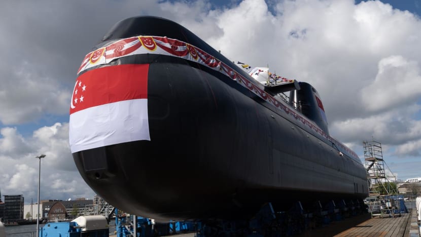 'Uniquely Singaporean': Singapore navy launches fourth Invincible-class ...