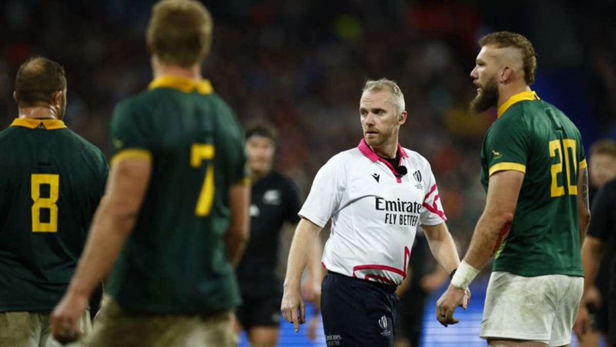 Referee Barnes blows final whistle on stellar career - CNA