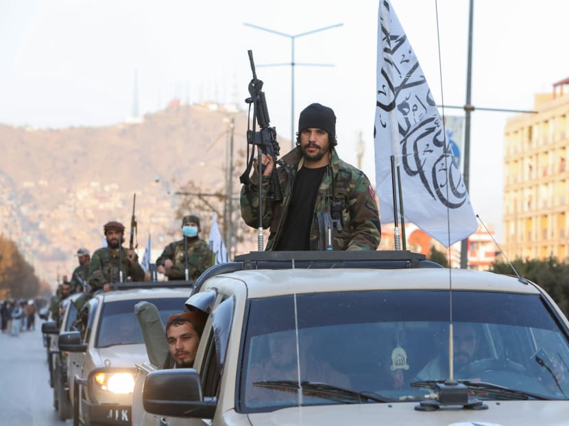 Taliban hold military parade with U.S.-made weapons in Kabul in show of ...