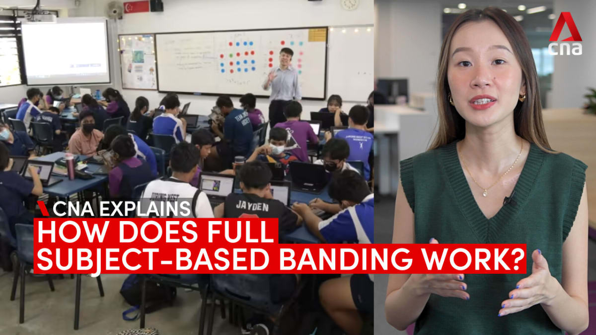CNA Explains: Full subject-based banding for secondary schools | Video ...