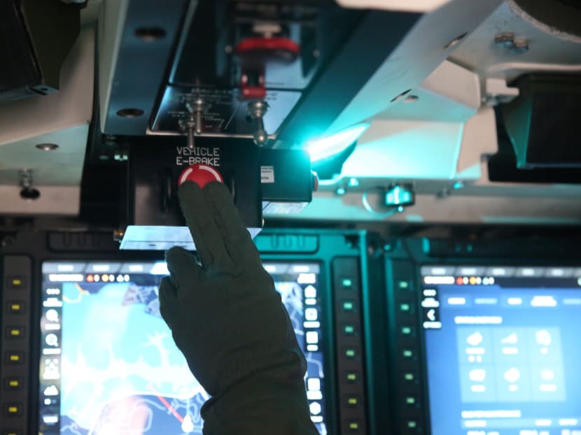 SAF unveils the Hunter, its first fully-digital Armoured Fighting ...