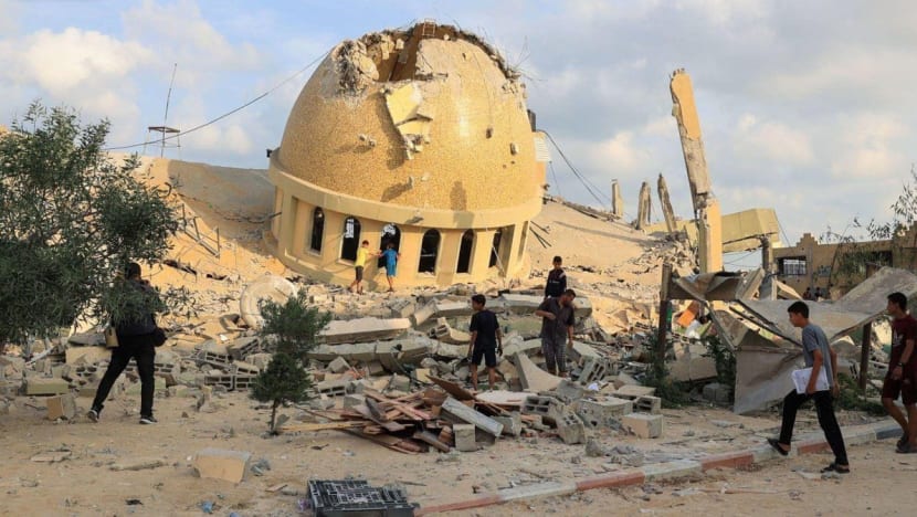 Masjid dibiayai rakyat Malaysia di Gaza musnah dibom Israel - BERITA ...