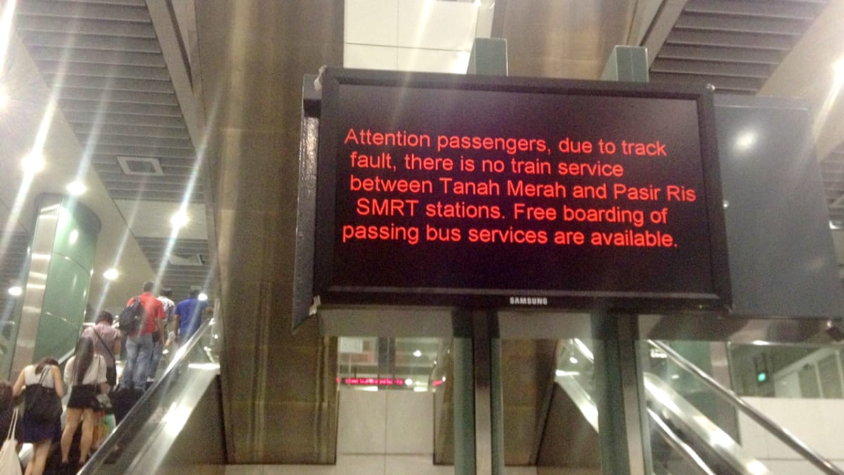 Rail disruptions: SMRT fined S$1.6 million, SBS Transit fined S$50,000 ...