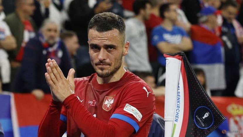 Serbia's Kostic out of Euros due to knee injury - CNA