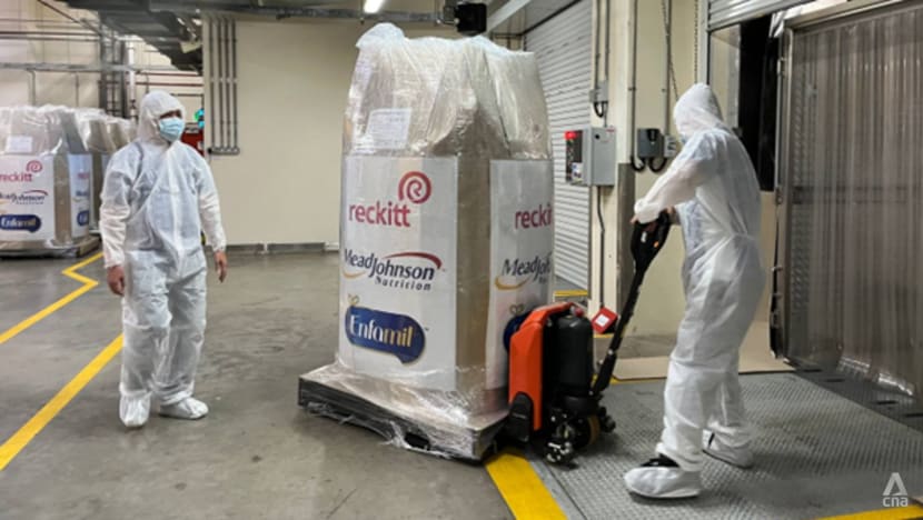 First shipment of infant formula ingredient from Singapore plant leaves ...