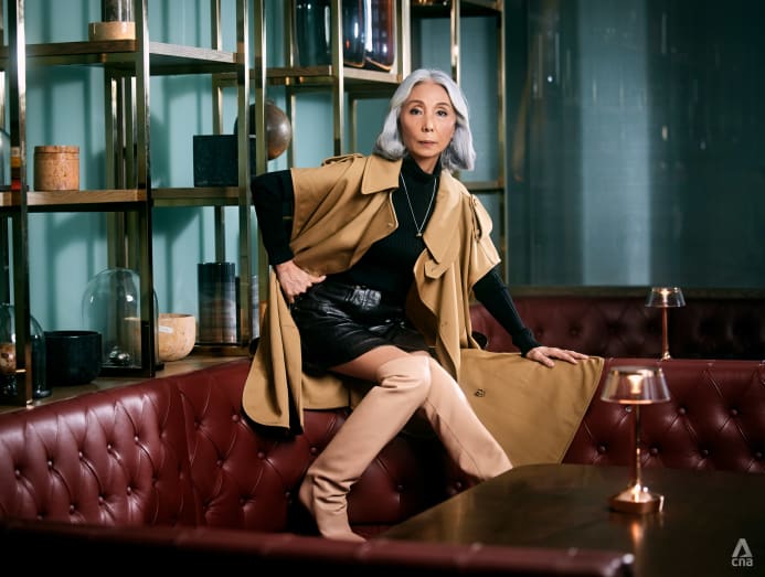 This 65-year-old fashion model is leading Singapore’s grey revolution ...