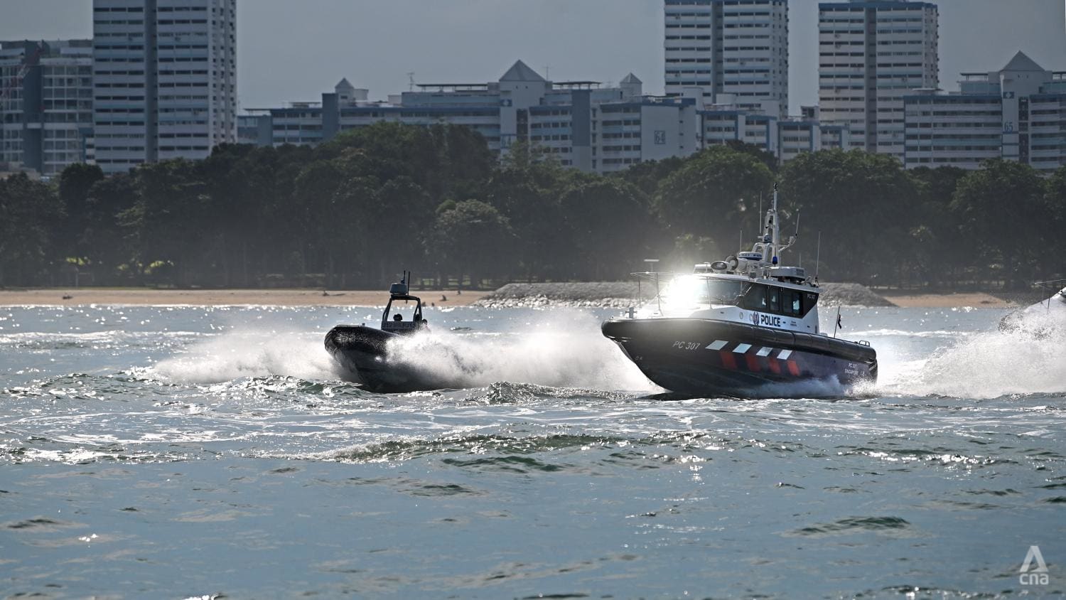Singapore's Police Coast Guard unveils next-gen vessels - CNA