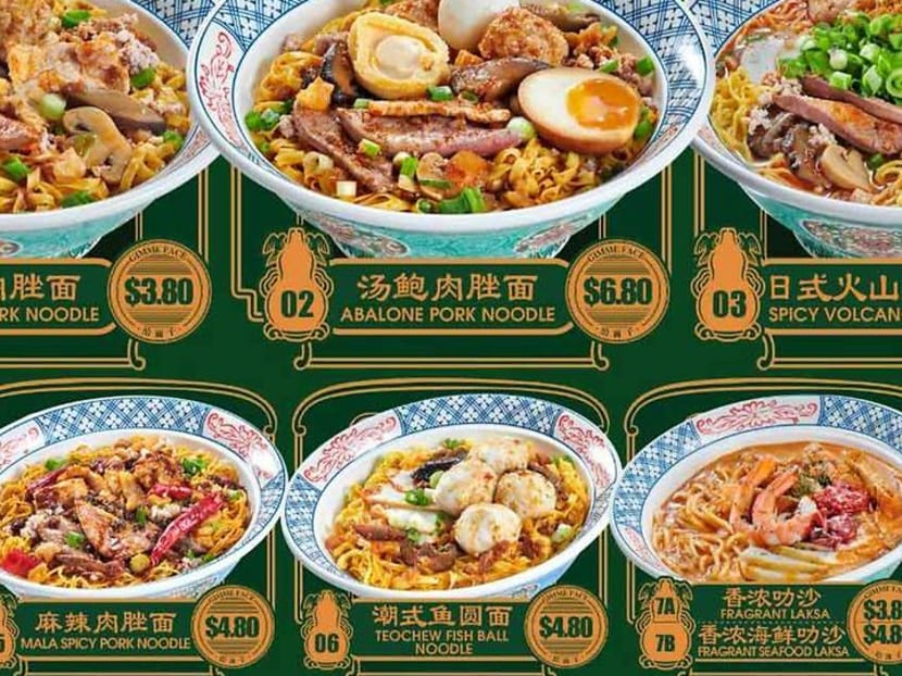 New Hawker Stall Gimee Face Sells $6.80 Abalone Bak Chor Mee - TODAY