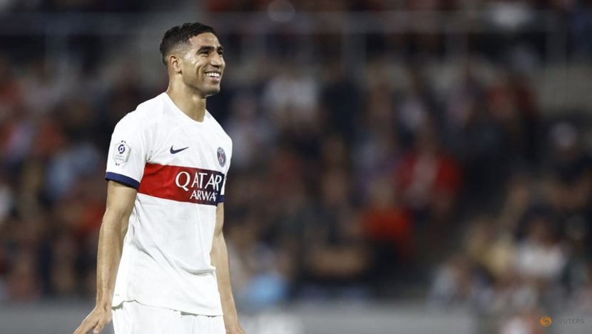 Hakimi shines as PSG win 3-1 at Rennes - CNA