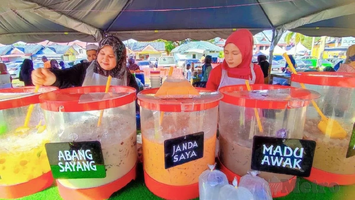 Nama minuman di Bazar Ramadan Terengganu cuit hati pelanggan - BERITA ...