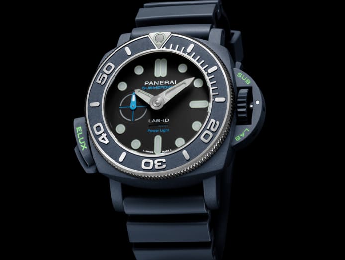 Panerai’s luminous watch: The Submersible Elux LAB-ID PAM01800