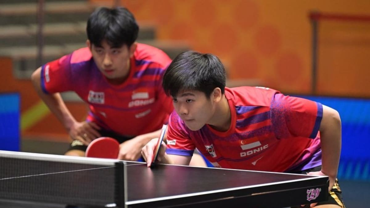 Table tennis: Singapore's Izaac Quek and Koen Pang shock China world ...