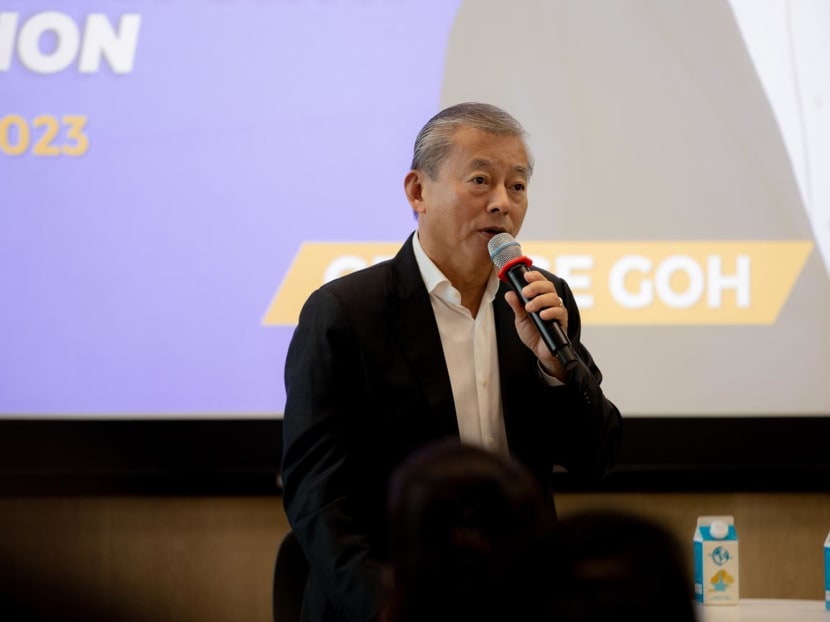 Presidential hopeful George Goh dismisses criticisms of his English ...