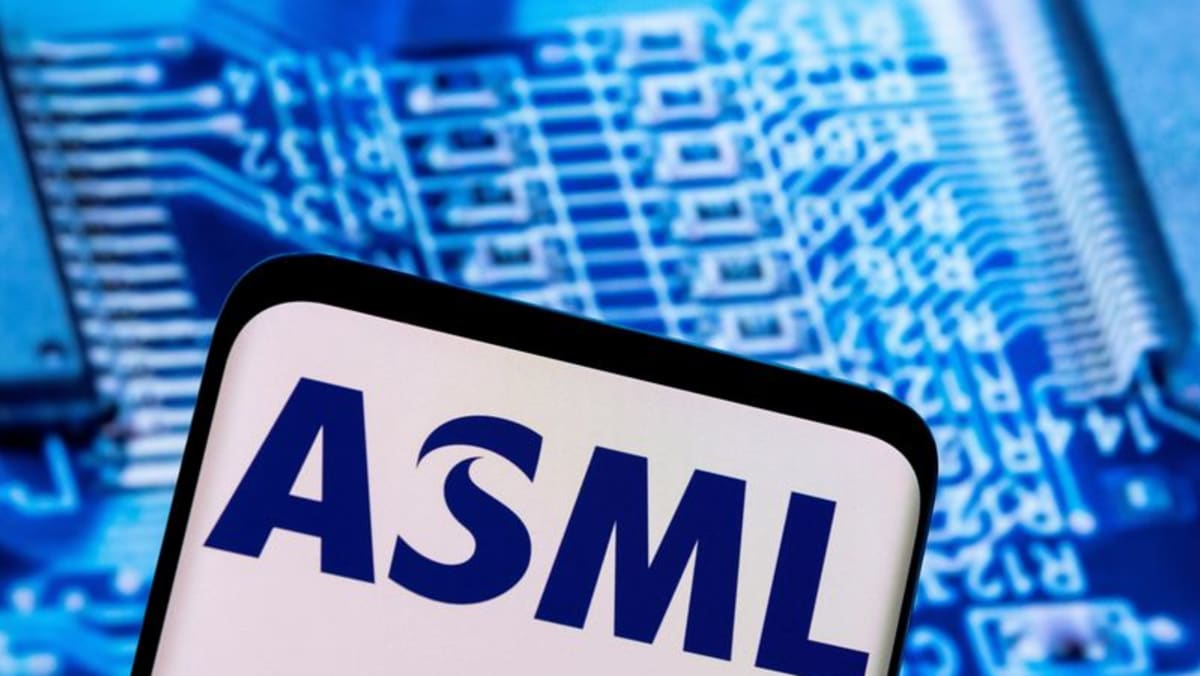 Another ASML tool hit by US export curbs, China at 46% of sales - CNA