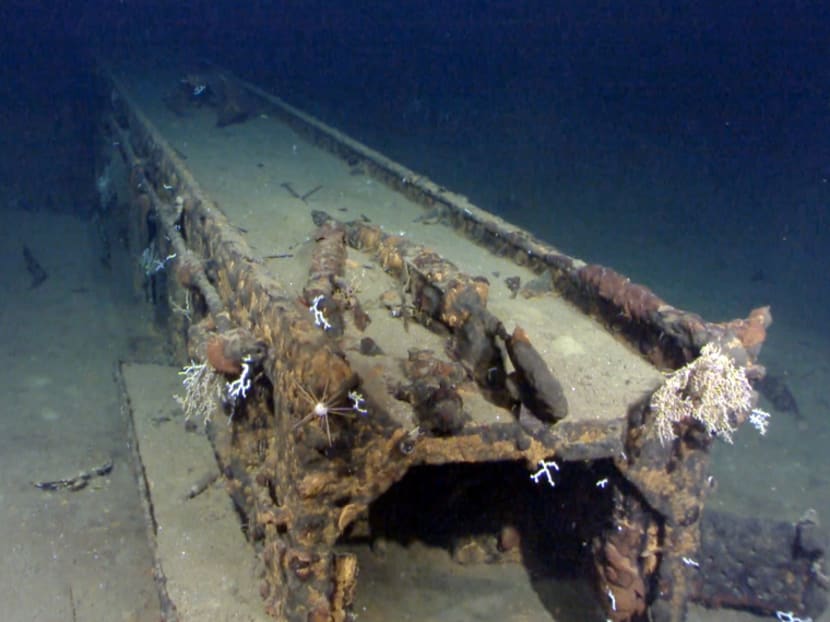 Ex-crew recognises photos of sunken Japanese battleship - TODAY