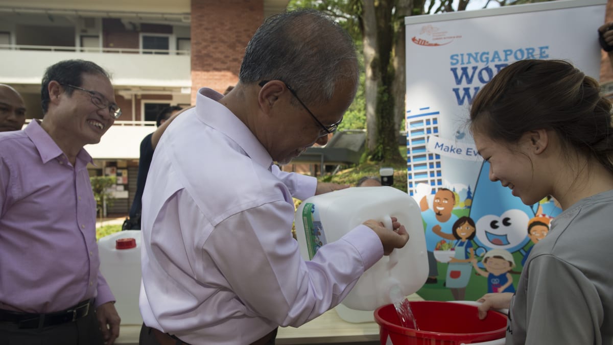 Taps turned off at NUS as part of water rationing exercise for students ...