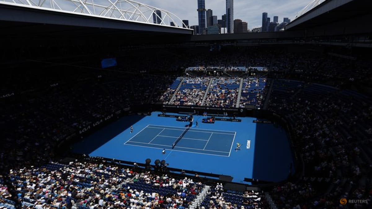 Australian Open day one - CNA