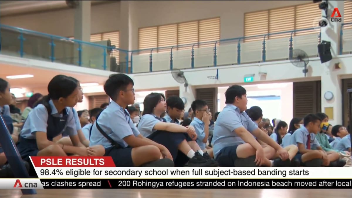 PSLE results: 98.4% of students can progress to secondary school ...