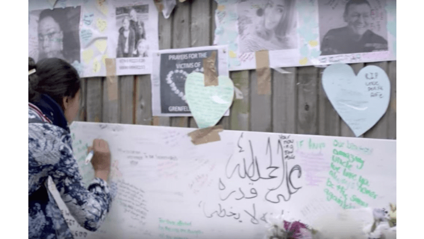 Artists For Grenfell music video features emotional footage - 8days