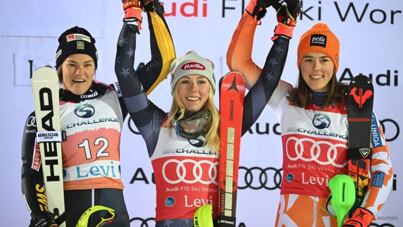 Alpine skiing-Shiffrin starts the season with her 75th World Cup win - CNA