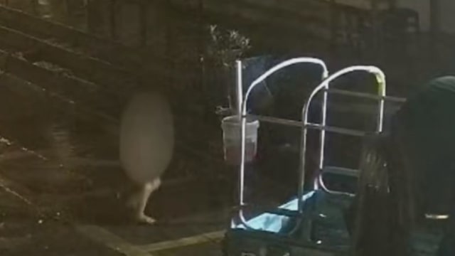 中国两岁女童赤裸街上找父母 老板娘好心抱回 - 8world