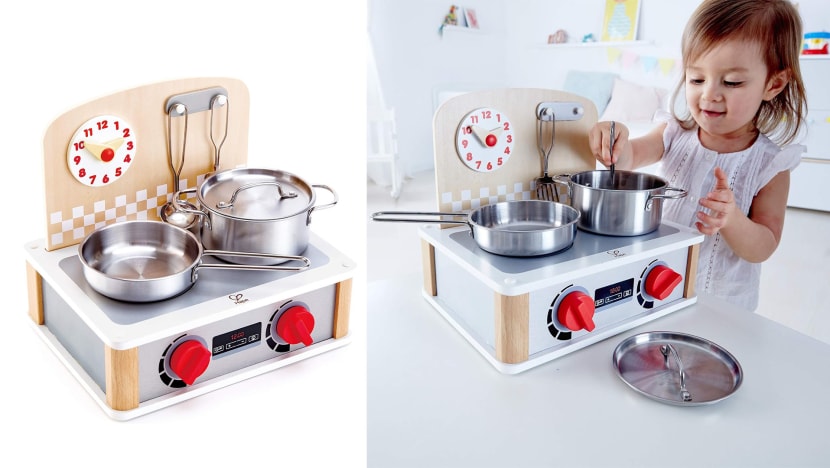9 Modern Toy Kitchen & Food Playsets For Toddlers & Kids To Match Your ...