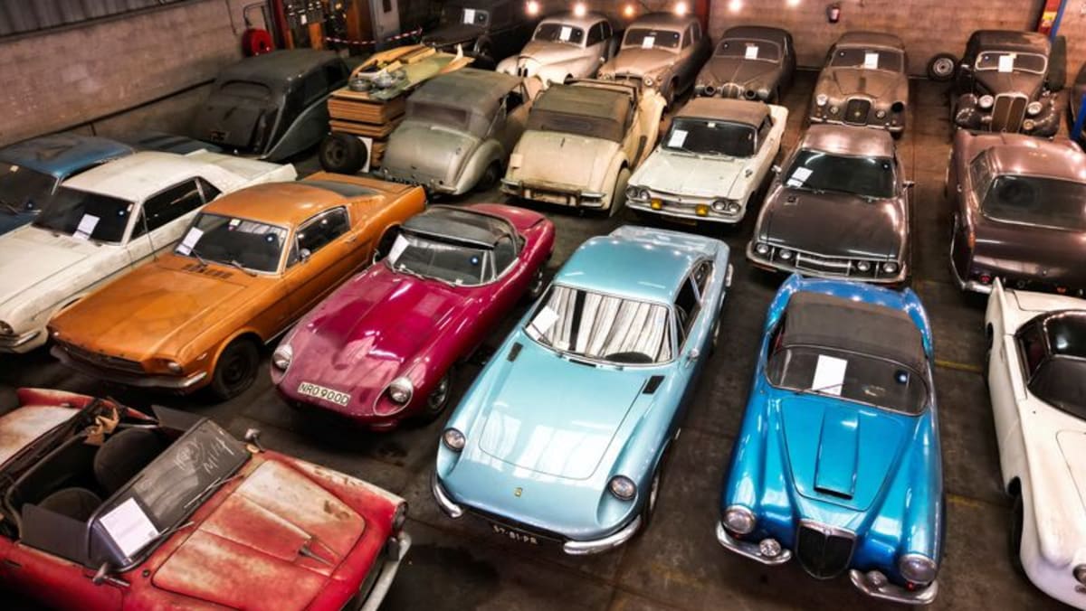 Secretive Dutchman's classic car collection goes up for auction - CNA