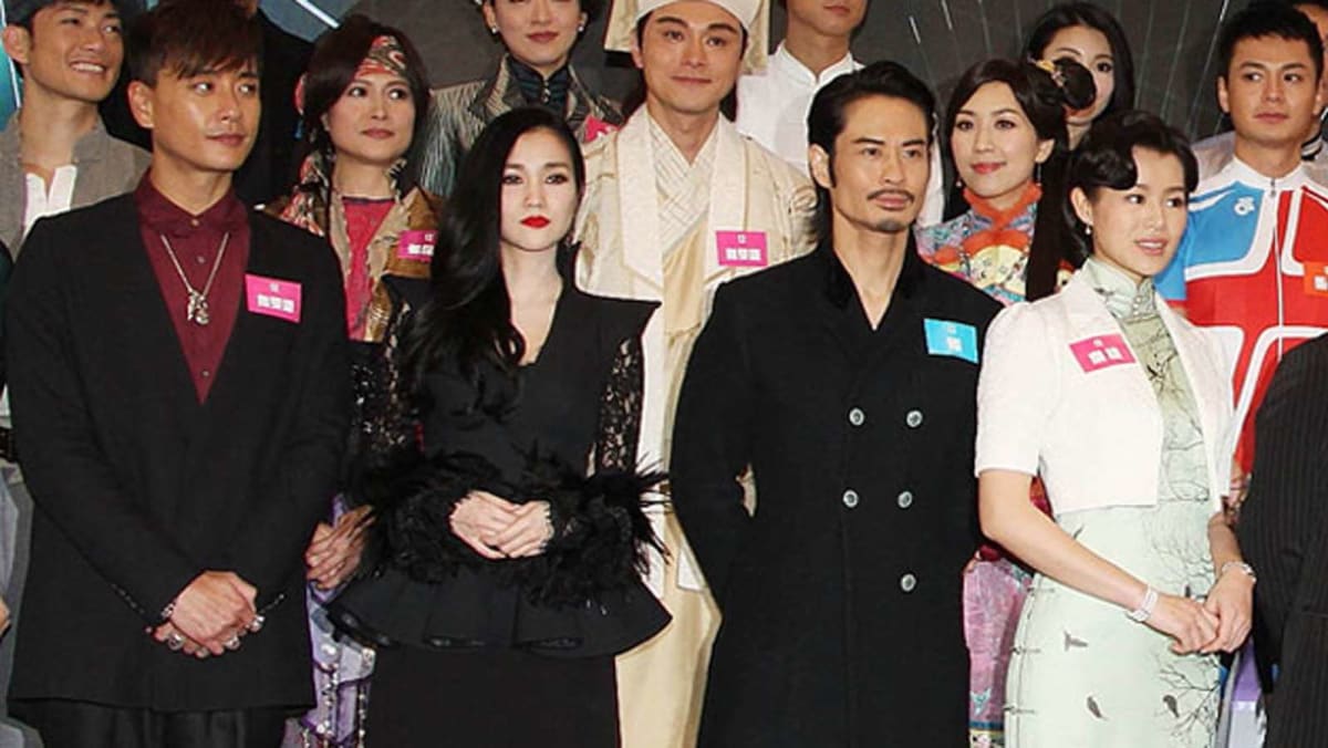 Myolie Wu avoids Bosco Wong at TVB event - 8days