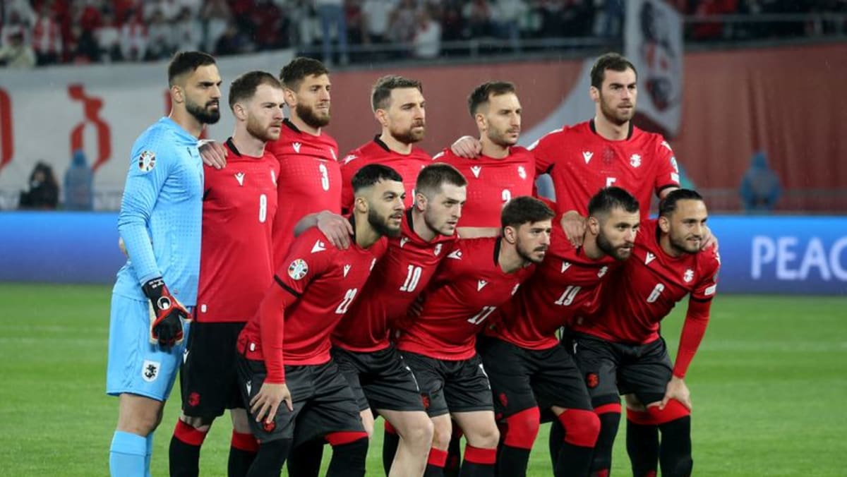 Georgia one step closer to Euro 2024 after 2-0 win over 10-man Luxembourg - CNA