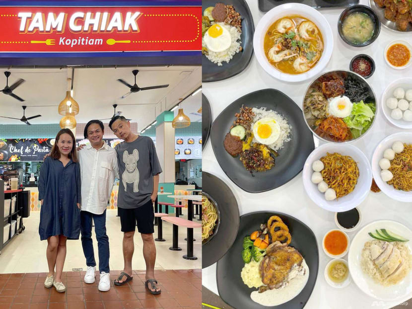 Chew Chor Meng, Dennis Chew and food blogger Miss Tam Chiak open a kopitiam together in Hougang ...