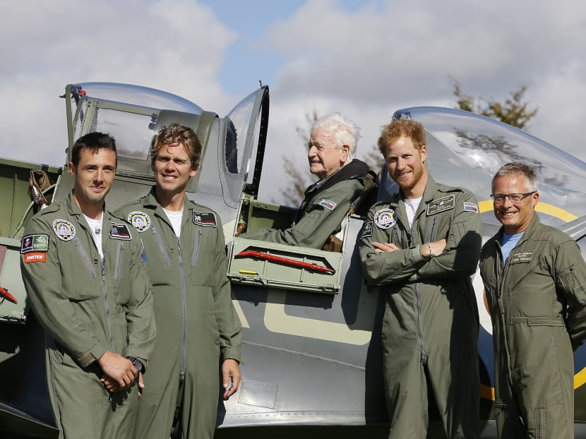 Gallery: Prince Harry marks 31st birthday honouring WWII pilots - TODAY