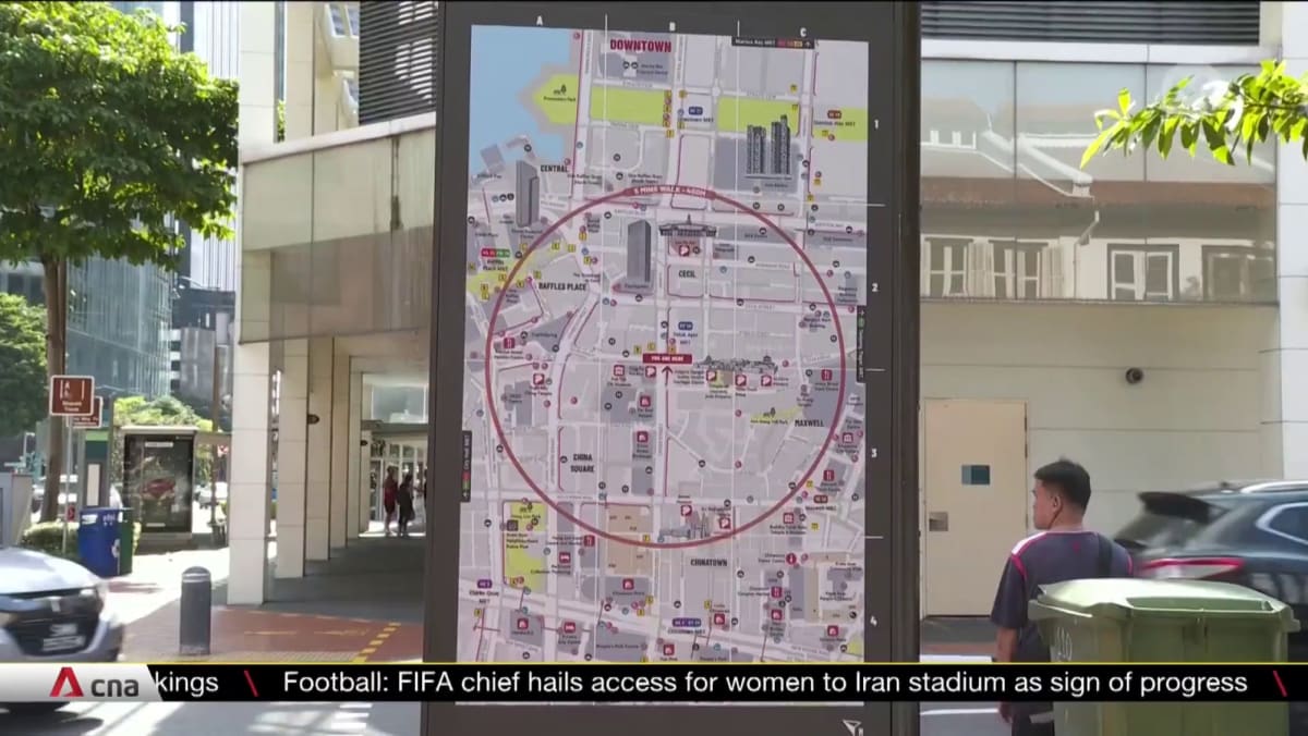 LTA trials new signs on Singapore streets | Video - CNA