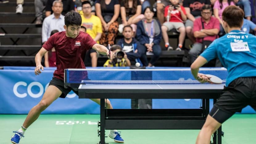 Table tennis: Double joy for Singapore as Lin Ye, Koen Pang take ...