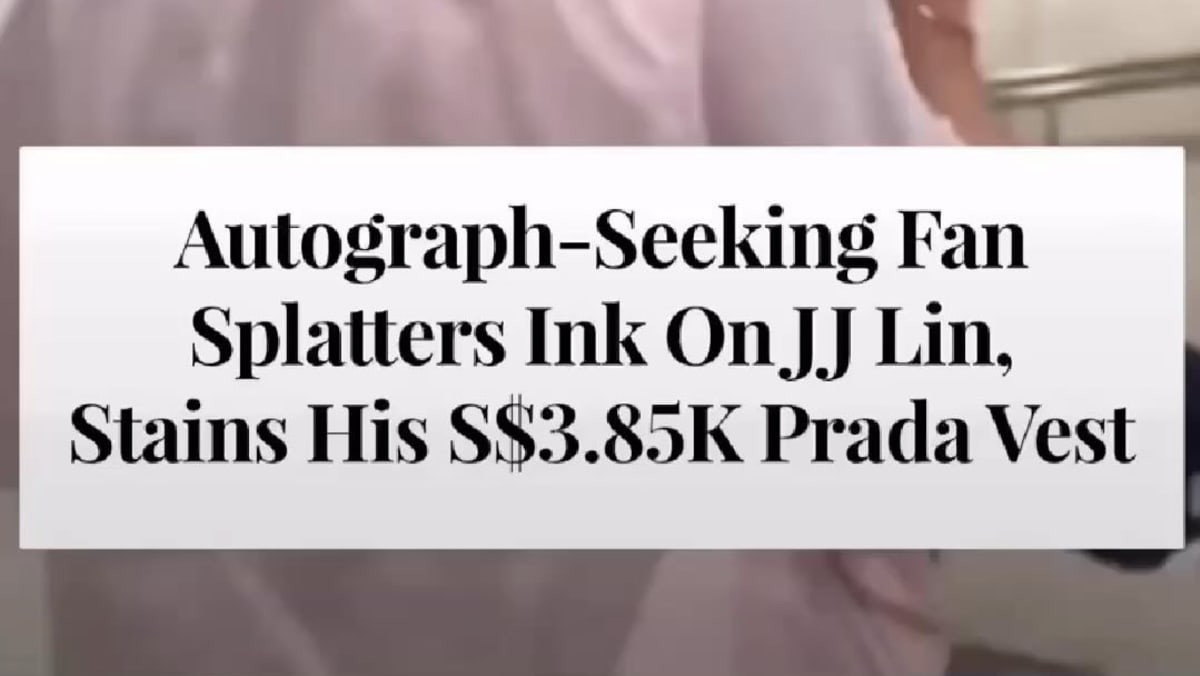 Not only did the singer keep his cool, he signed an - 8days