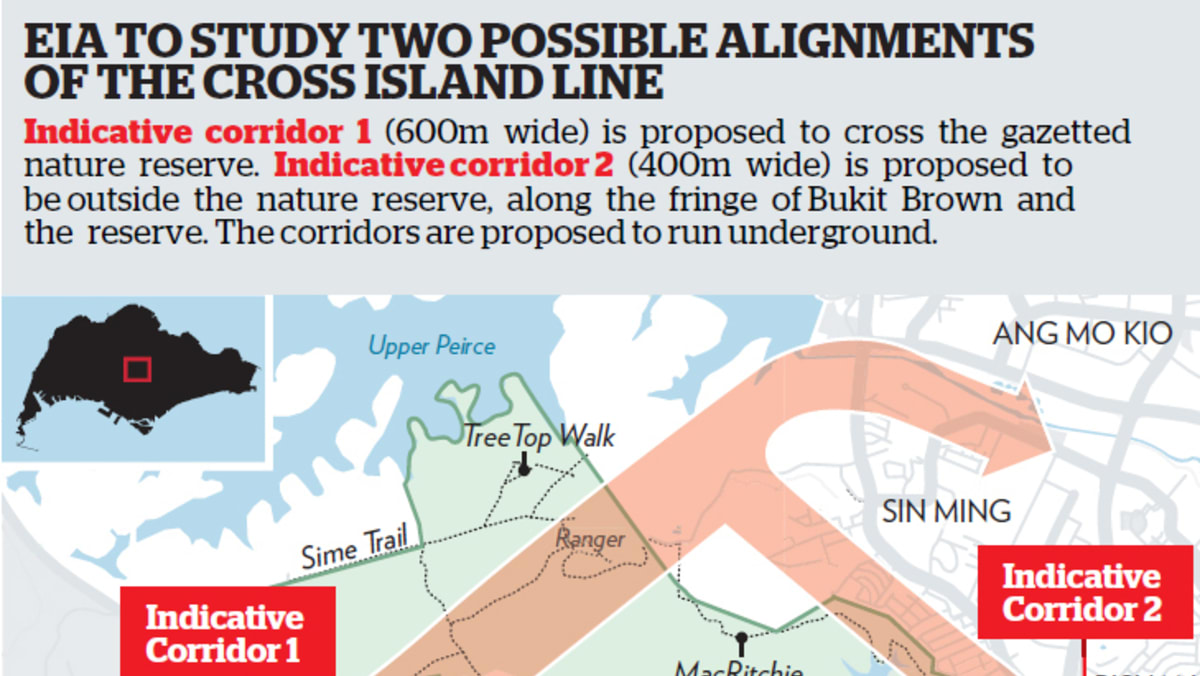 LTA calls tender to evaluate Cross Island Line’s impact on nature - TODAY