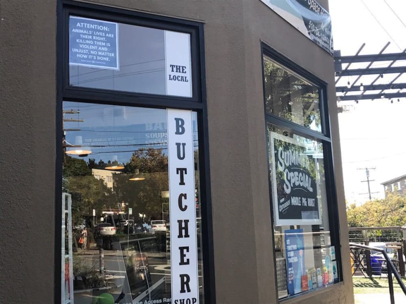 Only in California: butcher agrees to display anti-meat sign - TODAY