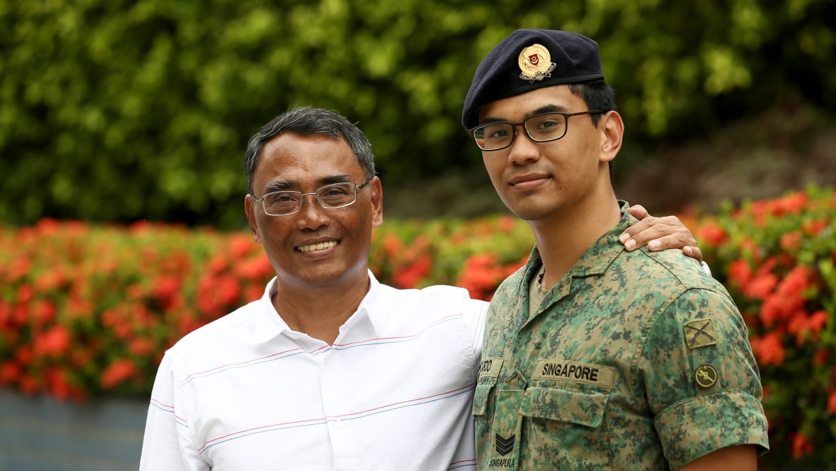 40 years apart, father and son wind up in same army unit - TODAY