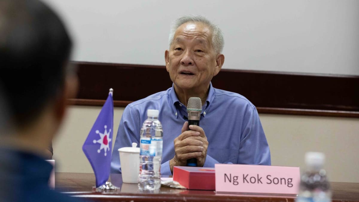 Ng Kok Song submits eligibility papers for Presidential Election, with ...