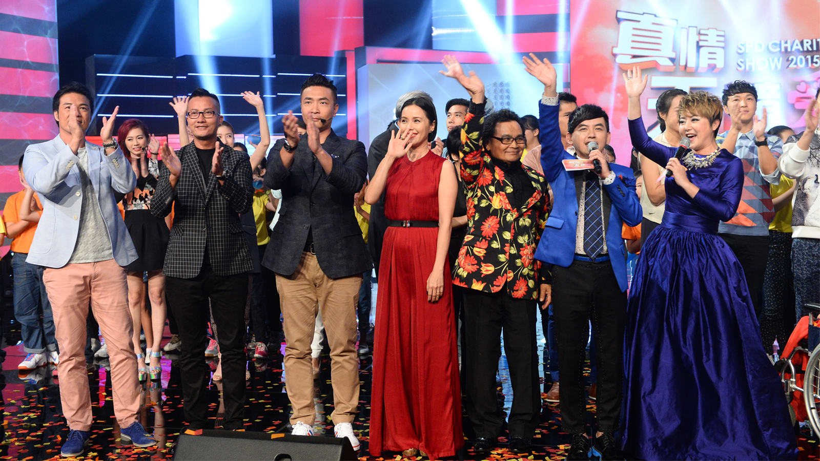 SPD Charity Show 2015 Mickey Huang Quan Yi Fong Zoe Tay Zheng Ge Ping ...