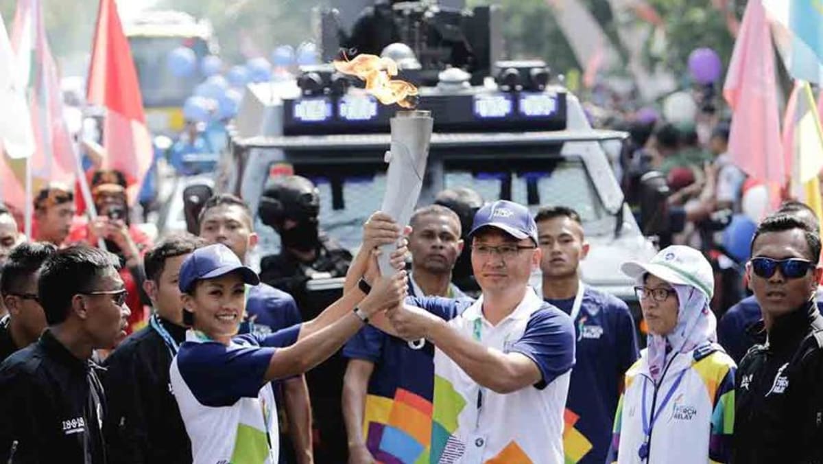Larian Obor Sukan Asia di Indonesia bermula di Yogyakarta - BERITA ...