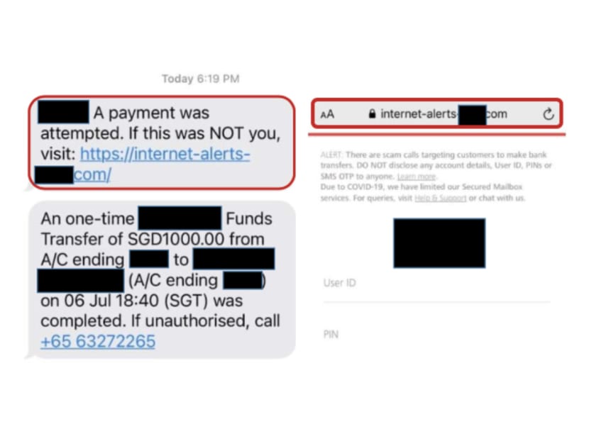 New type of phishing scam targets bank customers; S$1.07m lost from ...
