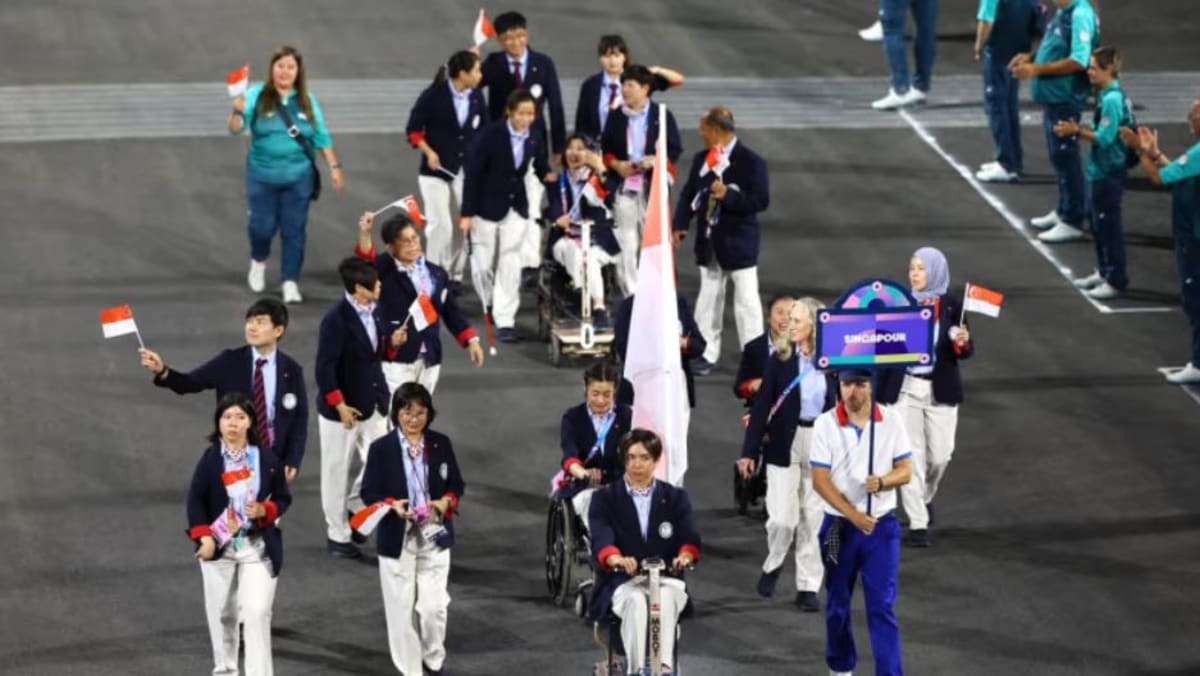 KILASAN: Perarakan bas terbuka bagi atlet Paralimpik Team Singapore ...