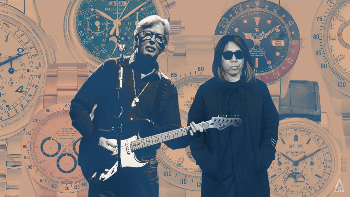 Eric Clapton and Hiroshi Fujiwara’s personal watches are up for grabs ...