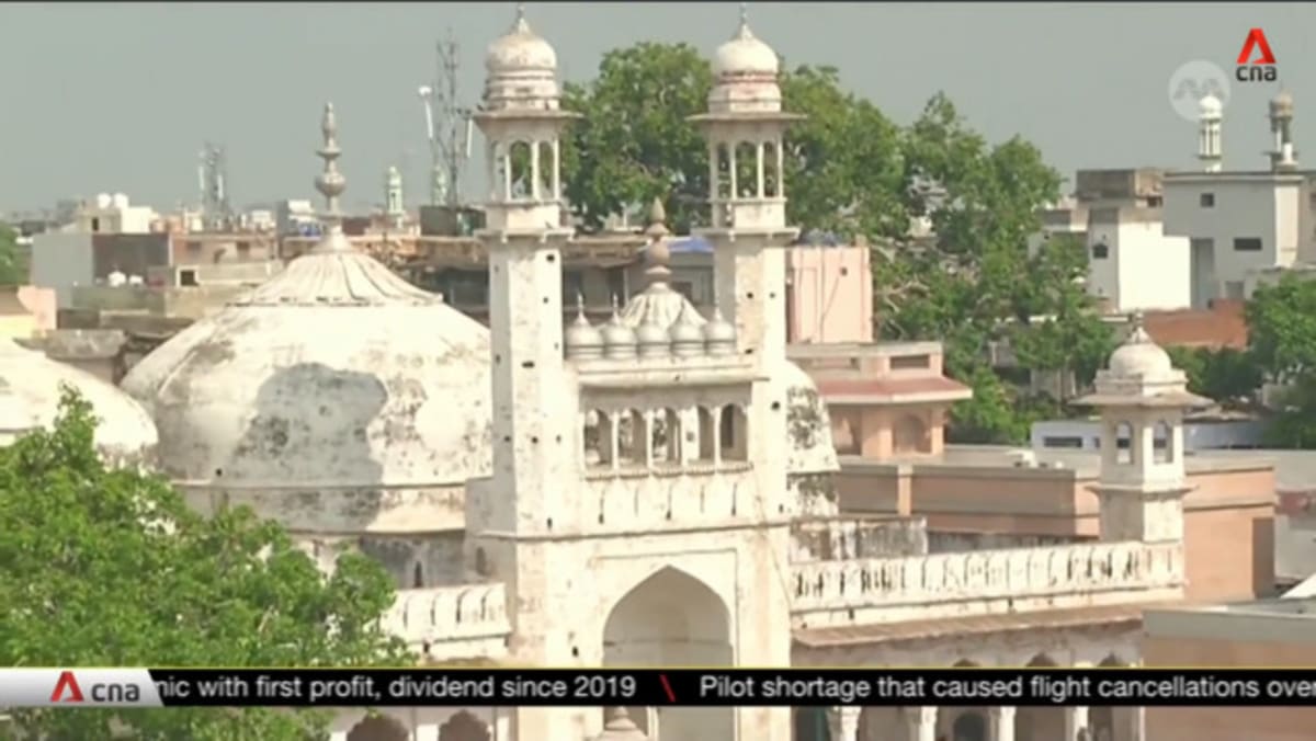 Hindus and Muslims in legal battle over Gyanvapi Mosque in India - CNA